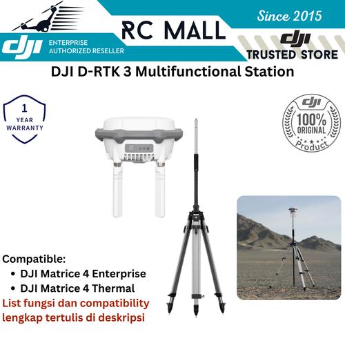 Jual DJI D-RTK 3 Multifunctional Station RTK Rover Base Station Drone ...