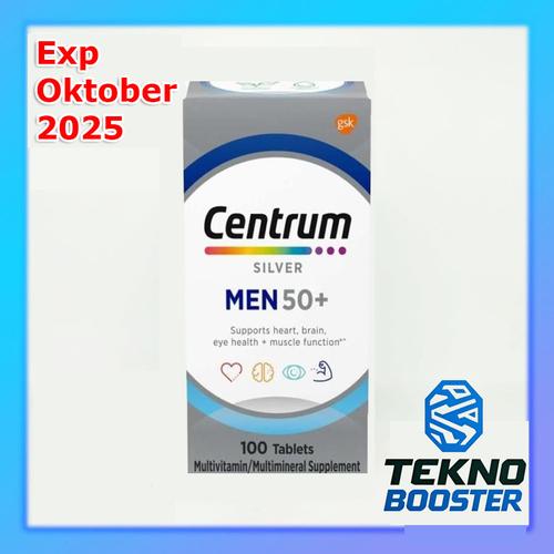 Jual CENTRUM SILVER MEN 50+ MULTIVITAMIN SUPPLEMENT - 100 tablet - Kota ...