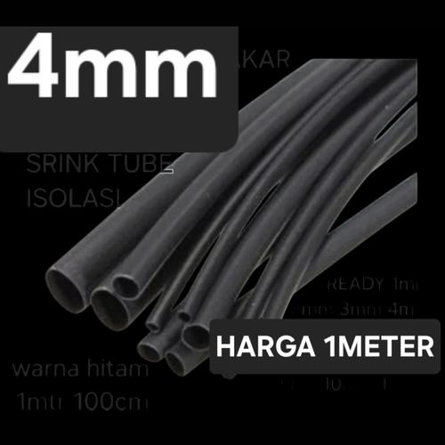 Jual 4mm tubing heat shrinkable shirnk selongsong bakar cable sring ...