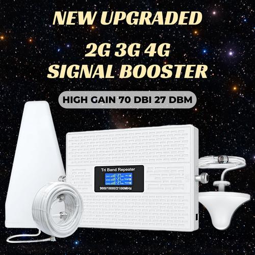 Jual PENANGKAP JARINGAN SINYA HP 4G TRI BAND TRIBAND BOOSTER 900 1800 2100 ANTENA OUTDOOR LUAR ...
