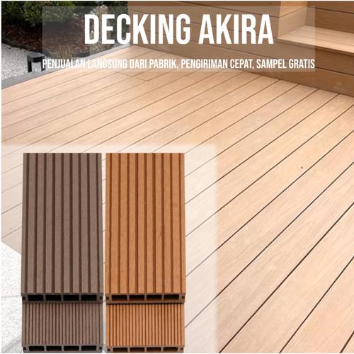 Promo LAIV Decking Outdoor WPC Akira Series Lantai Kayu Kolam Renang Taman Decking Tile WPC ...
