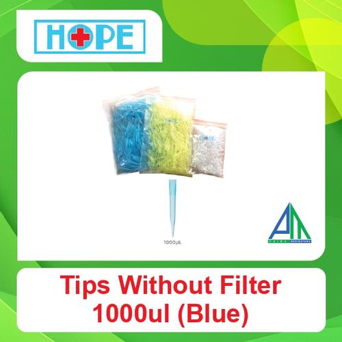 Jual Hope Blue Micropipette Tips 1000ul / Micropipet Tip Biru isi 500 ...