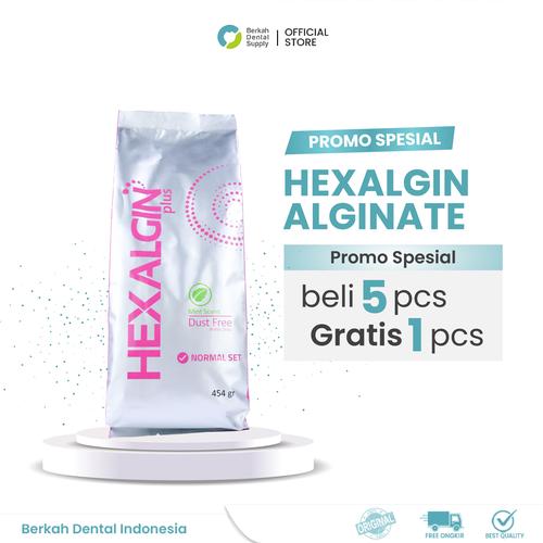 Jual Dental Alginate Hexalgin Plus Pink 454gr - Kota Tangerang Selatan ...