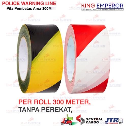Jual Police Line 2 Inch x 300 Meter / Warning Line 2Inch x 300M Garis ...