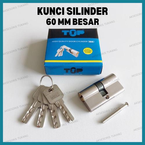 Jual Silinder Kunci Pintu Besar 60mm Anak Kunci Pintu Besar 60 mm Cylinder Key - Kota Medan ...