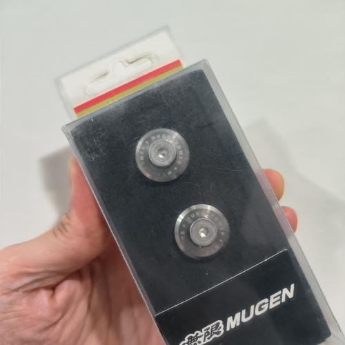Jual Mugen power license bolt warna silver 1 pack isi 2 pcs , baut ...