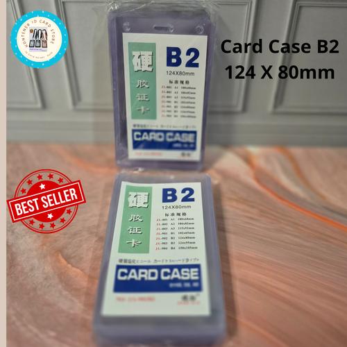 Jual Card Case B2 Kartu Plastik Panitia Id Card Nametag Plastik 124 X ...