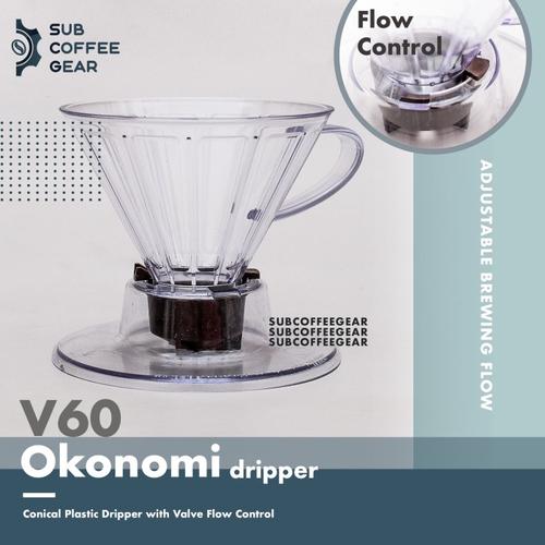 Promo V60 Switch Plastic Dripper Okonomi Dripper Japan Coffee Drip Alat ...