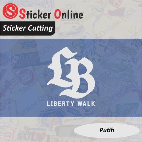 Jual Stiker Logo LB Liberty Walk | Sticker Cutting LB Liberty Walk ...