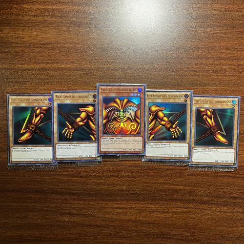 Jual YuGiOh Exodia the Forbidden One LART Ultra - Sealed Lengkap ...