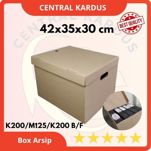 Jual KARDUS ARSIP BOX FILE BANTEX / BOX FILE PLASTIK UK 42x35x30 cm ...