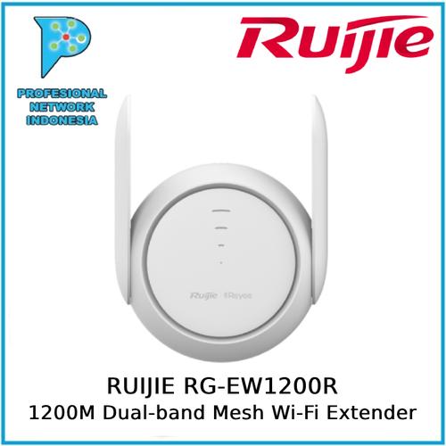Promo RUIJIE RG-EW1200R 1200M Dual-band Mesh Wi-Fi Extender Cicil 0% 3x ...
