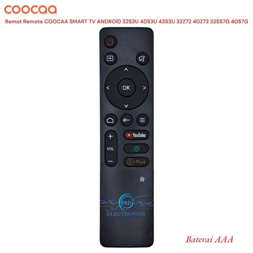 Jual Remot Remote COOCAA SMART TV ANDROID 32S3U 40S3U 43S3U 32Z72 40Z72 ...