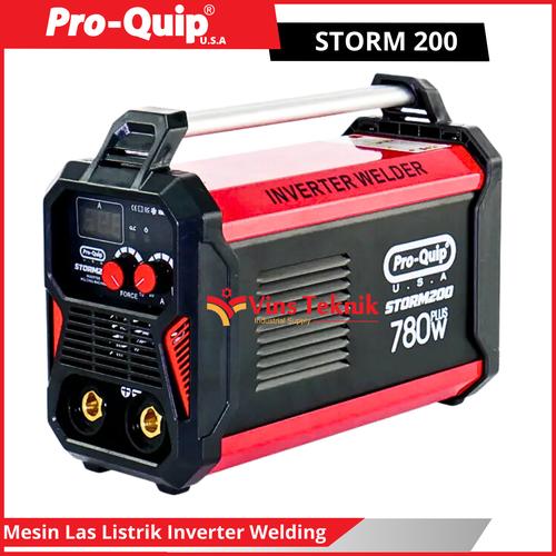 Promo Mesin Las Listrik Inverter Welding PROQUIP STORM200 STORM 200 ...