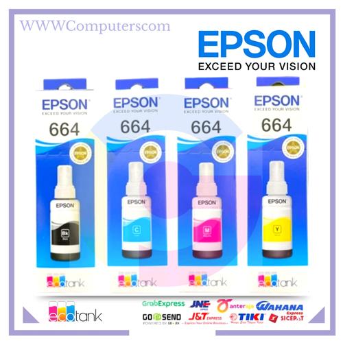 Jual tinta printer epson l300 black color l110 l210 l220 - Biru ...