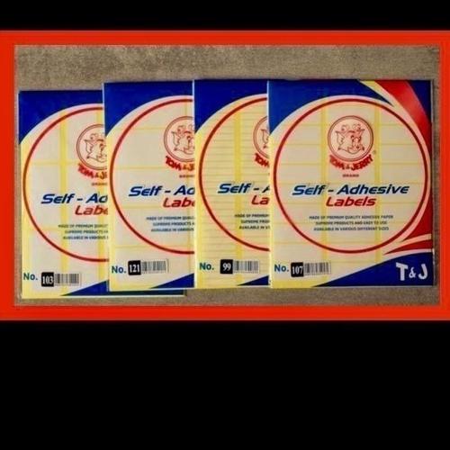 Jual Sticker Label / Self Adhesive Label TOM & JERRY ( T&J ) 1 pack isi ...