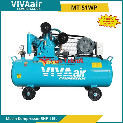 Jual Viva Air MT-51WP Compressor Automatic 5HP 115L kompresor taiwan ...