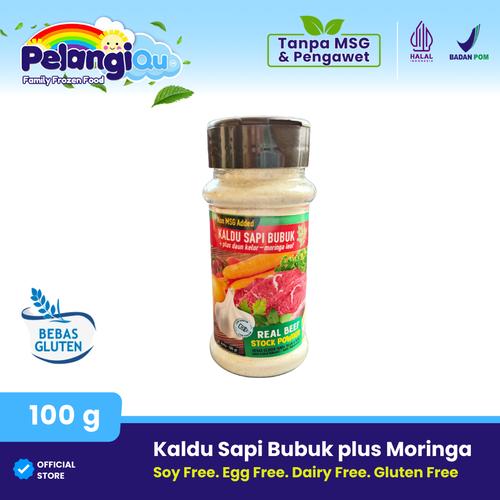 Promo Kaldu Sapi non msg plus daun kelor Pelangi GLUTEN FREE & DAIRY ...