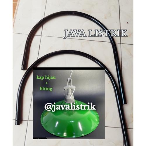 Jual LENGKUNGAN TIANG LAMPU JALAN WARNA HITAM/ LAMPU TAMAN - lengkungan ...