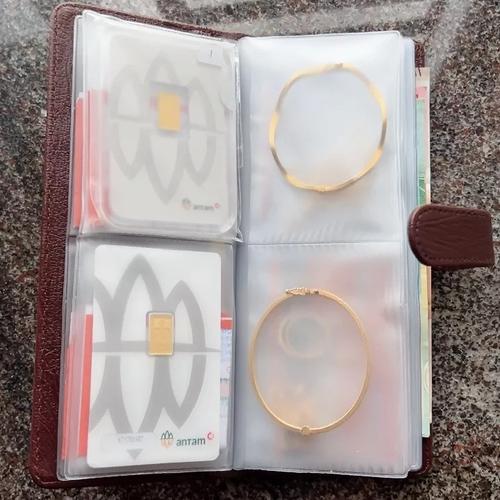 Jual Dompet Logam Mulia Emas Antam LM UBS King Halim Minigold Microgold ...