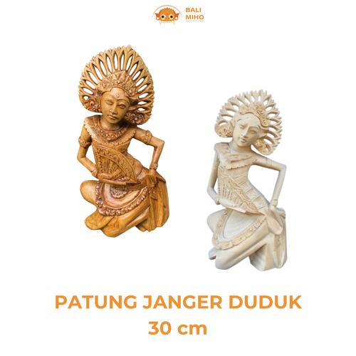 Jual Patung Janger Duduk Bali 30 Cm - Patung Penari Bali - Patung ...