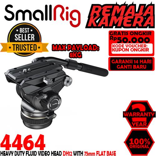 Promo SMALLRIG HEAVY DUTY FLUID VIDEO HEAD DH12 WITH 75mm FLAT BASE ...