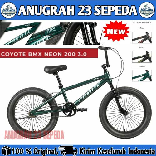 Jual Sepeda BMX Ukuran 20 Inch COYOTE NEON 200 By Element Ban 3.0 Usia ...