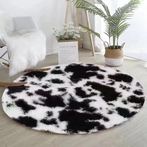 Jual Karpet Bulat Ombre Warna Diamater 100Cm/Karpet Bulu Lantai Bulat ...