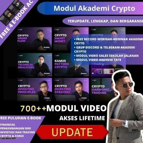 Jual FlashDisk Kursus AKADEMI CRYPTO Modul 2025 | WEBINAR AC | BANYAK BONUS TERLENGKAP n ...