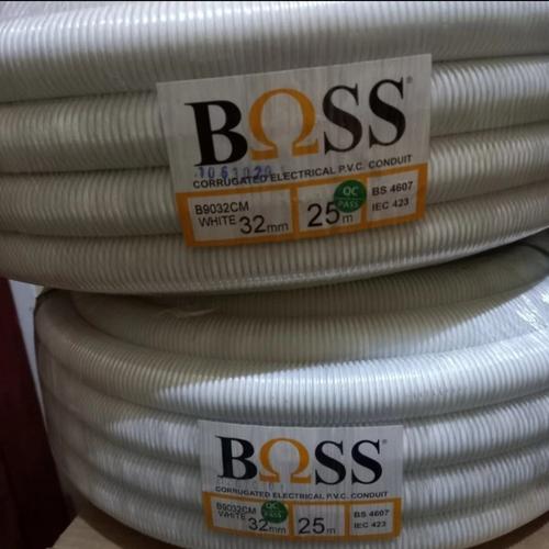 Jual flexible pipa conduit 32mm / selang pipa conduit 32mm warna putih ...