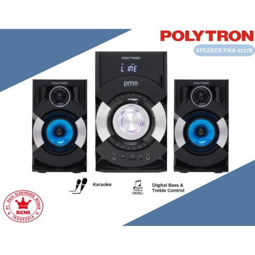 Jual Polytron Speaker PMA-9527(B) Multimedia Bluetooth Alat Pengeras ...