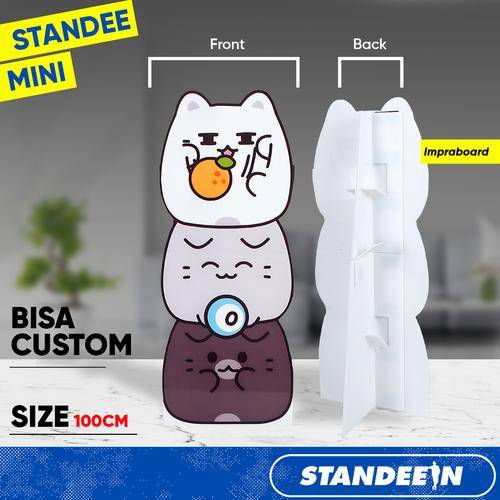 Jual Standee Maskot Tinggi 100cm Bahan Impraboard Cardboard Custom ...