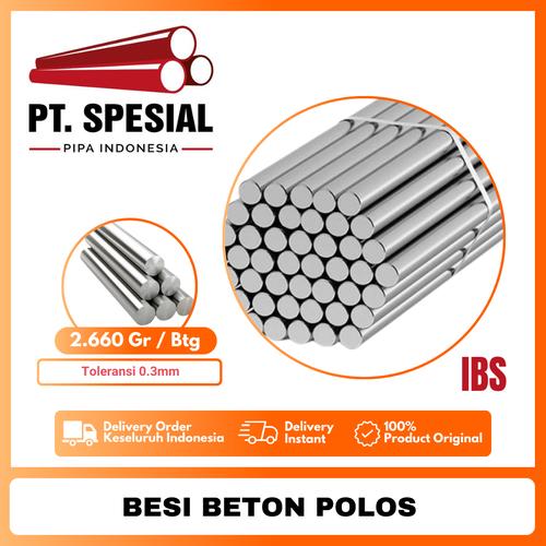 Jual 6 MM Full SNI IBS Besi Beton Polos / Besi Beton 1 Btg - 10 ...