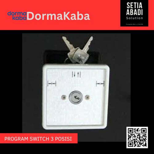 Jual DORMAKABA PROGRAM SWITCH 3 POSISI LOACKABLE ES 75EASY/ES80 COMPACT ...
