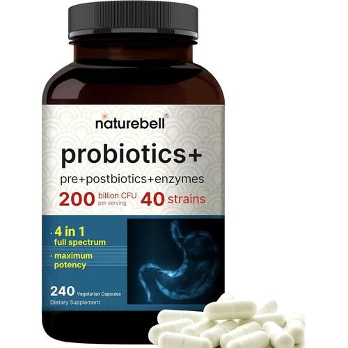 Jual Probiotics 200 Billion CFU Prebiotics, & Postbiotics 40 Strains ...