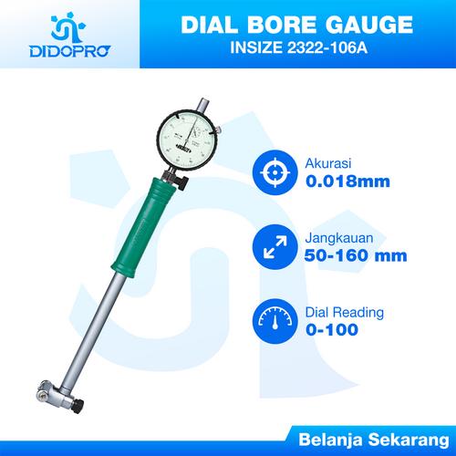 Jual INSIZE Dial Bore GAGE / Bore Gauge 2322-60A ORIGINAL INSIZE - Kota ...