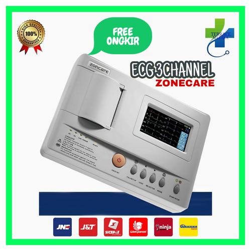 Jual ECG Zonecare 3Channel/ecg 3 Channel Zonecare/Ekg Zonecare ...