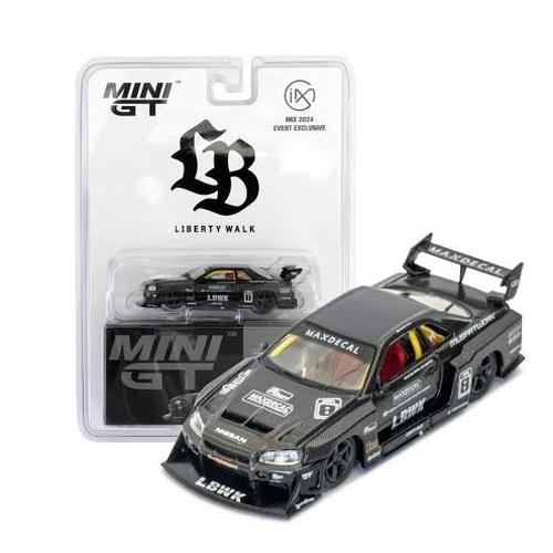 Jual Mini GT LB-ER34 Super Silhouette Skyline IMX 2024 Limitied Edition ...
