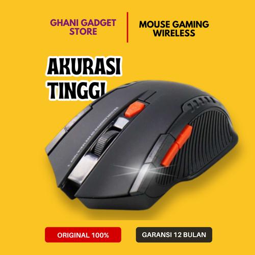 Jual Fantech Gaming Mouse Wireless 2000 DPI Laptop PC Tanpa Kabel ...