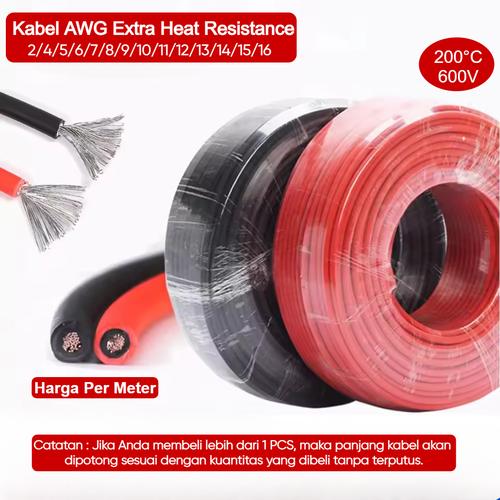 Jual Kabel AWG Extra Heat Resistance 2 4 5 6 7 8 9 10 11 12 13 14 15 16 ...