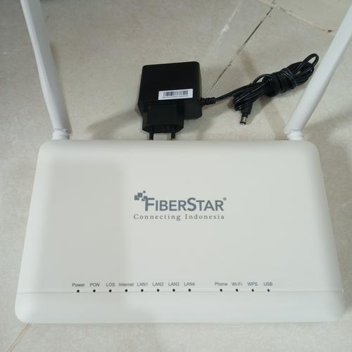 Jual ROUTER FIBERSTAR GPON ONT F670L DUALBAND PORT BIRU + ADAPTOR ...