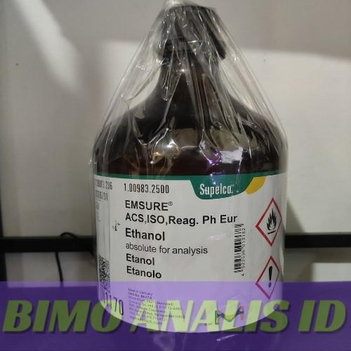 Jual Ethanol Merck / Alkohol Absolut / Etanol Pro Analis 100983 / Etil ...