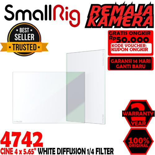Promo SMALLRIG CINE 4 x 5.65" WHITE DIFFUSION 1/4 FILTER 4742 - GARANSI RESMI - Jakarta Barat ...