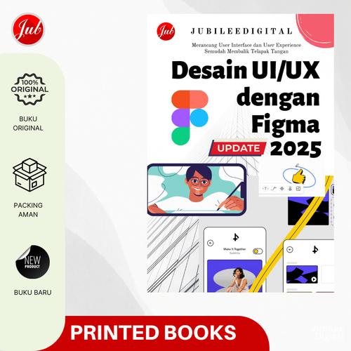 Jual Buku Cetak Softcover Desain UI/UX dengan Figma (Original) - Update ...