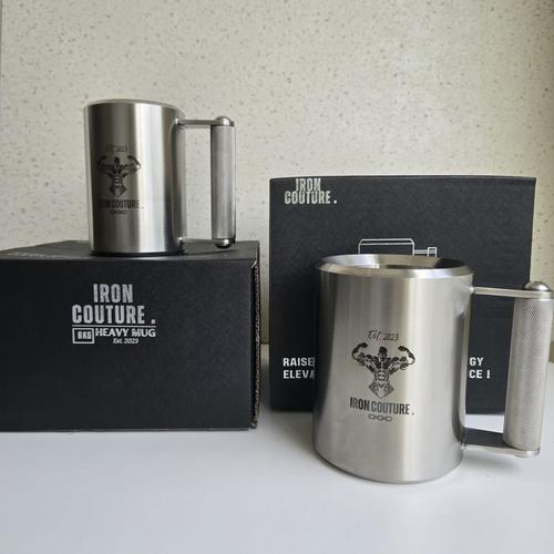 Jual Iron Couture Heavy Mug 8K Dan 10kg Stainless Steel 304, Engraved ...