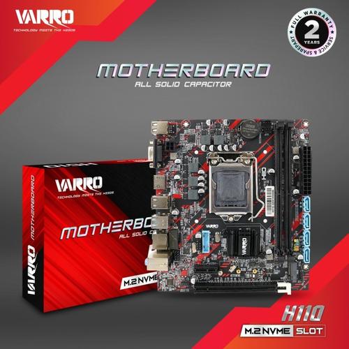Promo MOBO VARRO H110 / MOTHERBOARD VARRO H110 M.2 NVME DDR4 SOCKET LGA 1151 / H110 M2 NVME ...