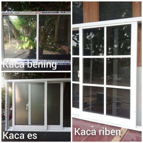 Jual (Custom) kusen kacamati 3 kotak 4 inch dacon uk L.180 X T.40 1 set lengkap packing kayu ...
