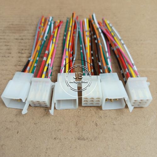 Jual SOCKET SAMBUNGAN KABEL 9 PIN K9 BODY MOTOR SOKET SAMBUNGAN KABEL ...