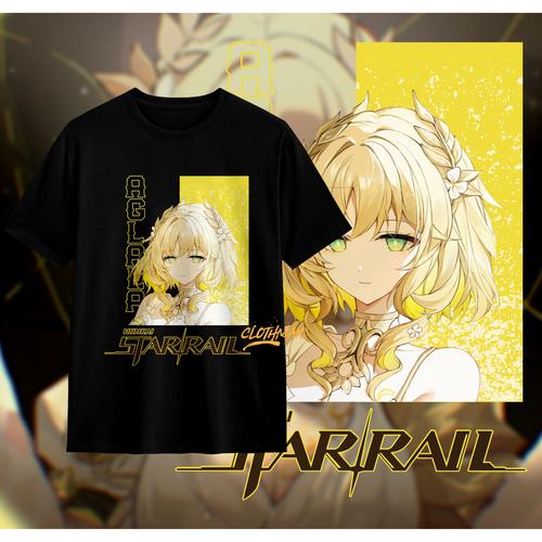 Promo Kaos Tshirt Baju Aglaea Honkai Star Rail Game -The Herta - Mydei ...
