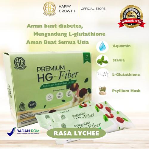 Jual HG-Fiber PREMIUM_SUPLEMEN CUCI USUS DR. CAHYONO - leci, 200g ...